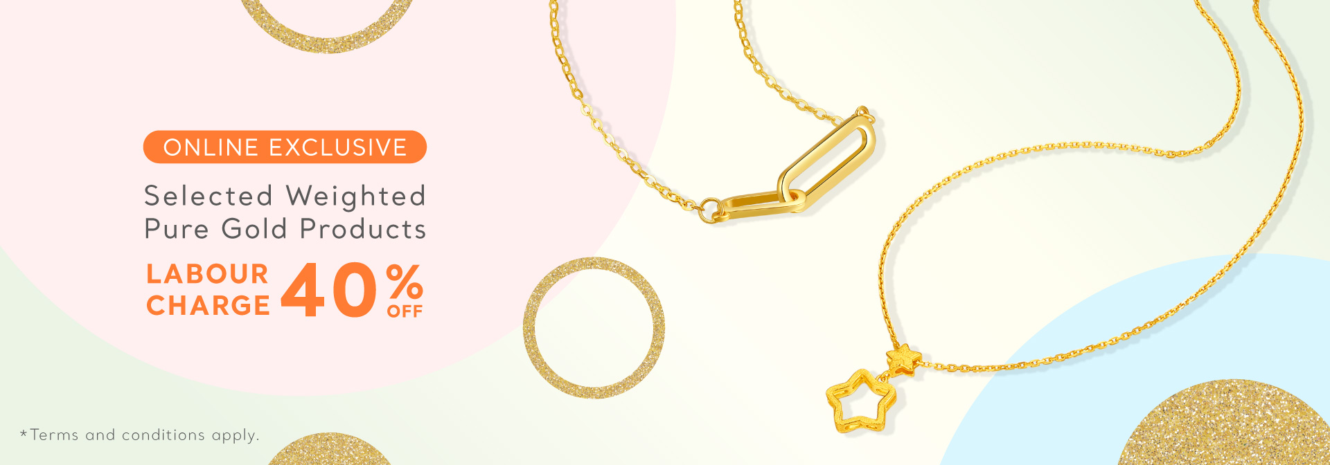 Selected Weighted Pure Gold Labour Charge Offer - Highlights