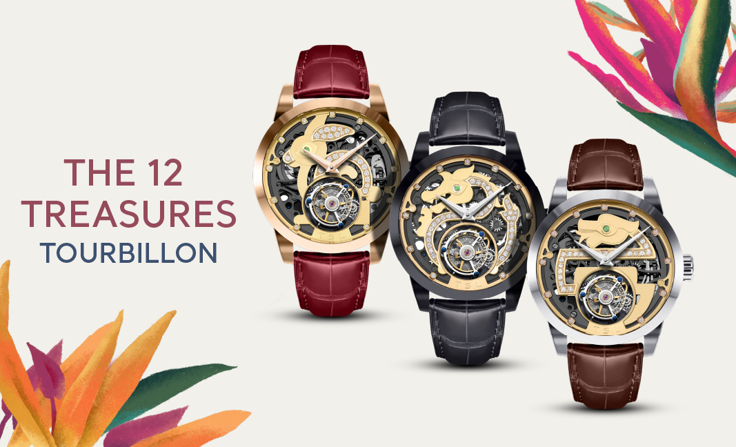 The 12 Treasures Tourbillon