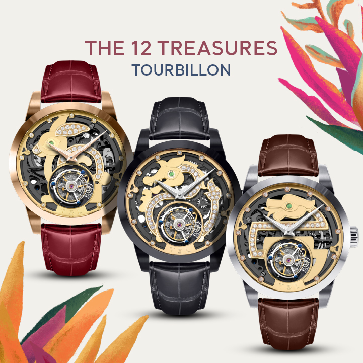 The 12 Treasures Tourbillon